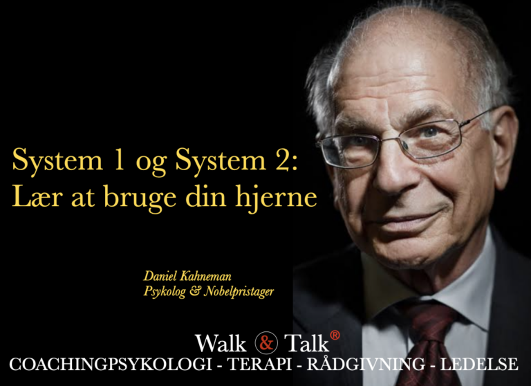 System 1 og System 2: sådan fungerer din hjerne, så lær at bruge den